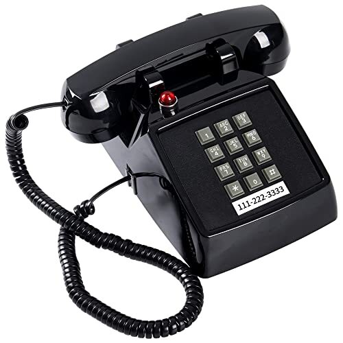 Old Fashioned Corded Telephones Retro Corded Landline Phone, TelPal