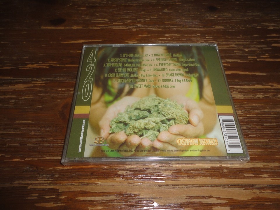 Chicano Rap CD 420 COMPILATION - Conejo ALT C-Blunt CISCO Eddie Cane ...