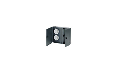 Panduit FWME2 Opticom® Wall Mount Fiber Enclosure, Black, 2 Ports | eBay