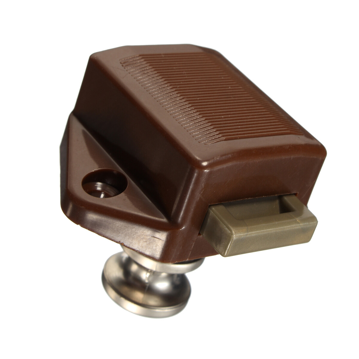 10Pcs Push Button Catch Locks Latch Knobs Drawer Cupboard Door Cabinet ...