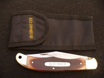 Vintage Old Timer Schrade USA model 1250T Folding Hunter Knife 1973 ...