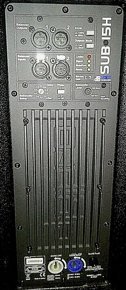 RIPARAZIONE dB Technologies SUB15H SUB18H DGPRO PST471B - PST474A ...