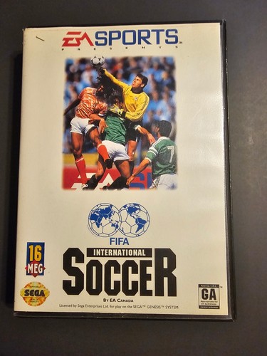 FIFA International Soccer (Sega Genesis, 1993) 14633072556 | eBay