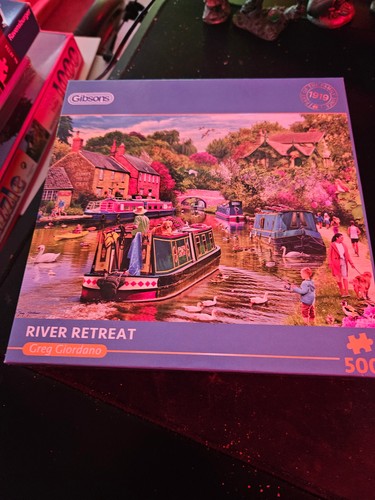 River Retreat - 500 Pc Jigsaw Puzzle By Gibsons | eBay UK