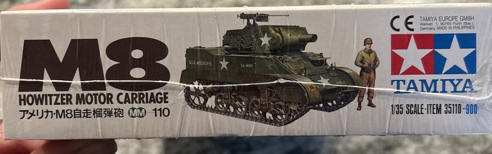 Tamiya M8 Howitzer Motor Carriage 1/35 Scale Model Kit 110 35110 900 1: ...