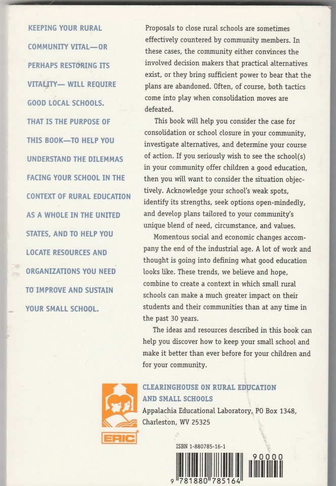 Sustainable Small Schools : A Handbook for Rural Communities ...