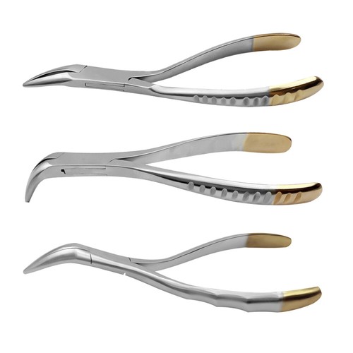 Dental Surgical Upper Root Tip Extraction Pliers Residual Tweezers ...