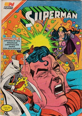 SUPERMAN 1497 NOVARO NOVIEMBRE 1984 SERIE AGUILA MEXICAN SPANISH COMIC ...