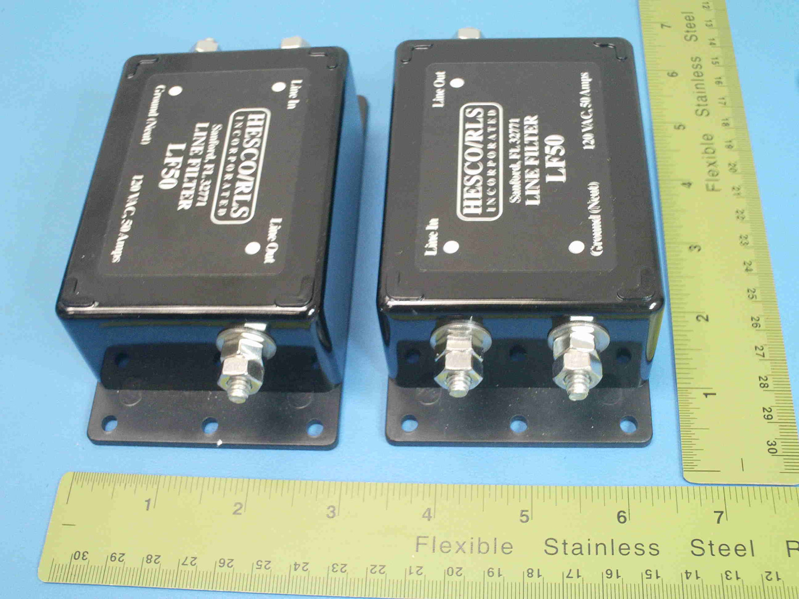Line Filter, 50amp, 120VAC, Hesco/RLS, LF50 ( ONE ) | eBay