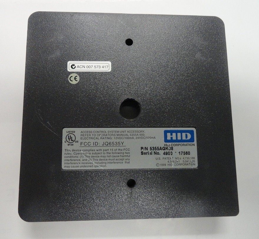 HID ProxPro Reader, 5355 Series, Gray. Used. Guarantee to work. Free US ...