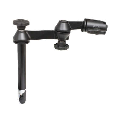 RAM-VP-SW1-8NB RAM Double Swing Arm w/8" Male & No Female Tele-Pole ...