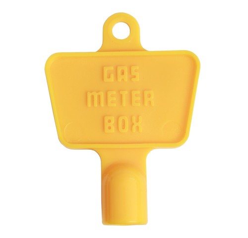1 x Electric Meter Key / Gas Meter Key in Yellow | eBay UK