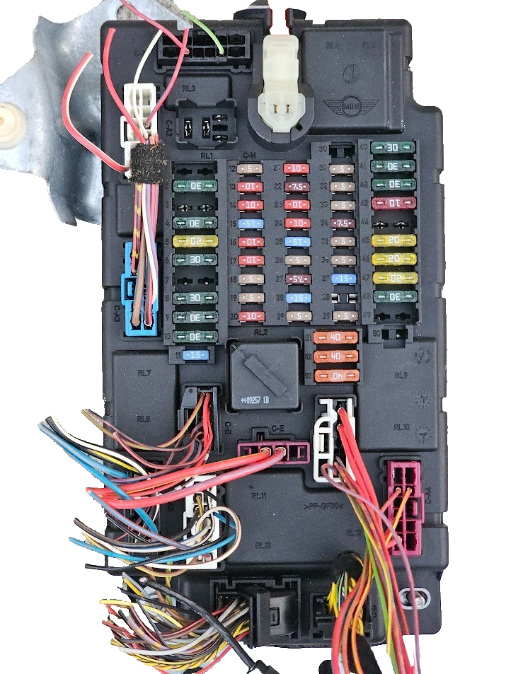 2007-2014 Mini Cooper R56 Front SAM Fuse Box Relay w/ Bracket OEM | eBay