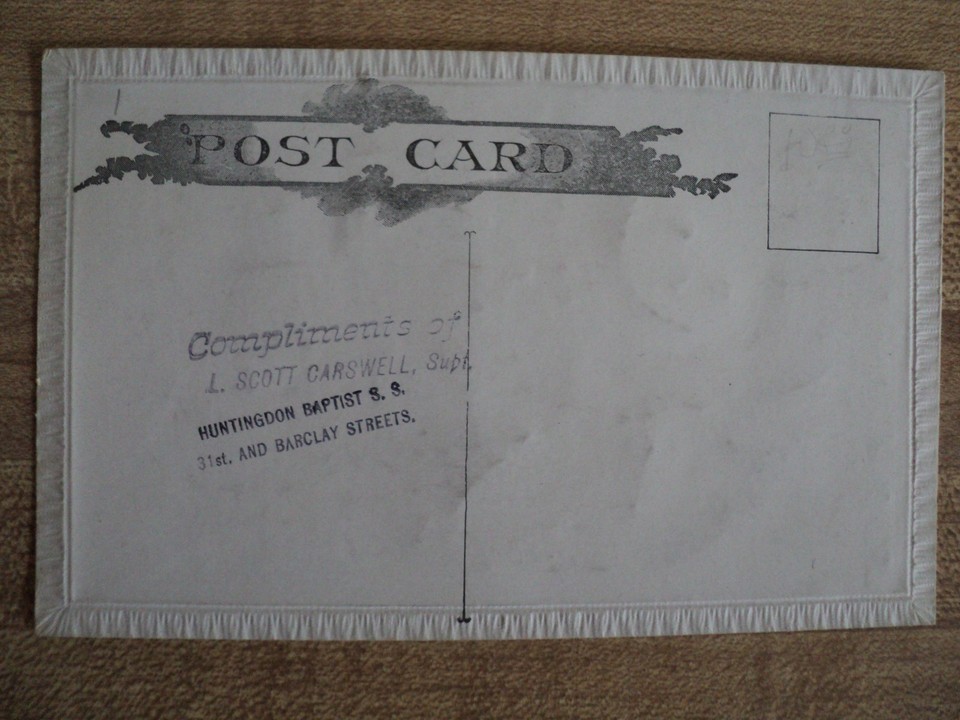 HALLOWEEN Jack-O-Lantern asking Owl for a Date vintage Embossed ...