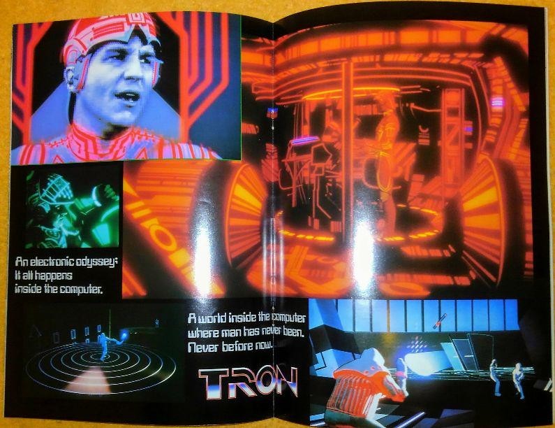 Tron 1982 Movie Program Japan Steven Lisberger Jeff Bridges David ...