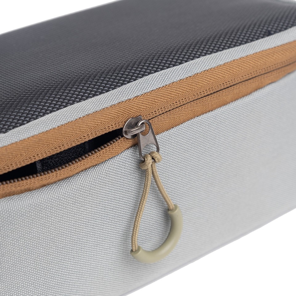 Kylebooker Ripple Reel Case with See Through Mesh Pockets for Fishing ...