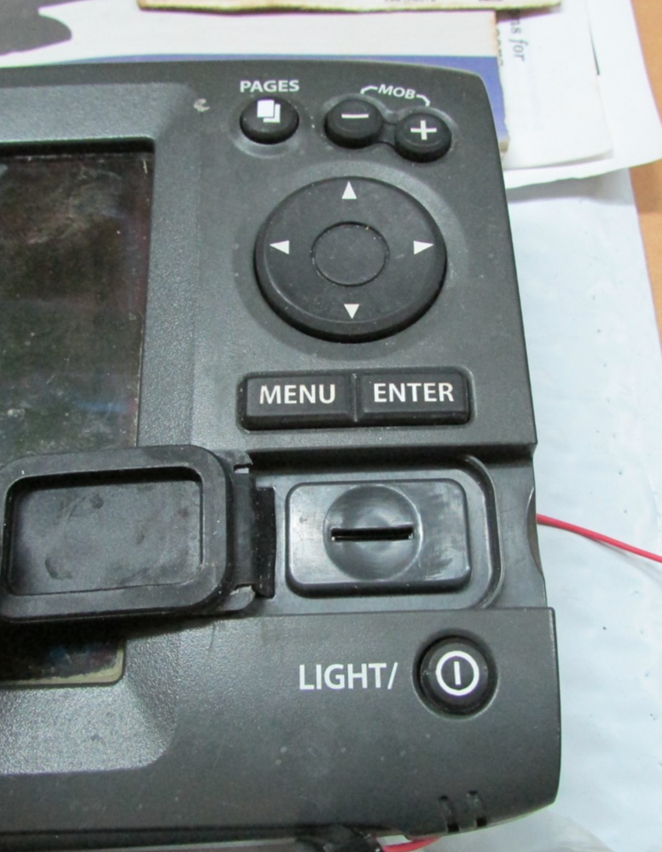Lowrance Elite-5 DSI Fishfinder GPS Head Unit Only Untested For Parts ...