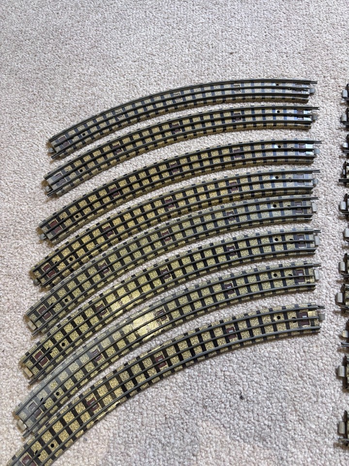 27 x Hornby Dublo 3 Rail Metal Track JOBLOT BUNDLE straight curve | eBay UK