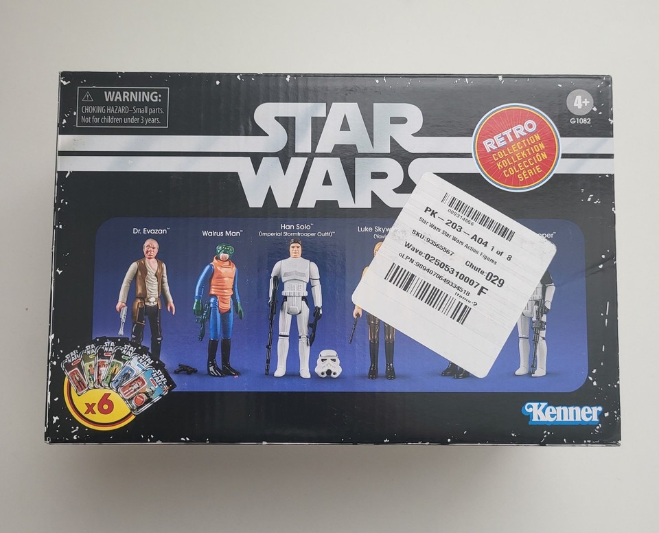 Star Wars Retro Collection: A New Hope Figure Multipack Target Ex. Fast ...