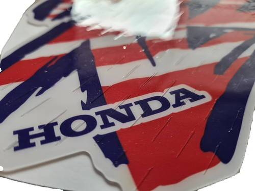 🔵🔴 Tank Decals Graphics for Honda XR250R XR 250 XR250 1995 95 thick ...