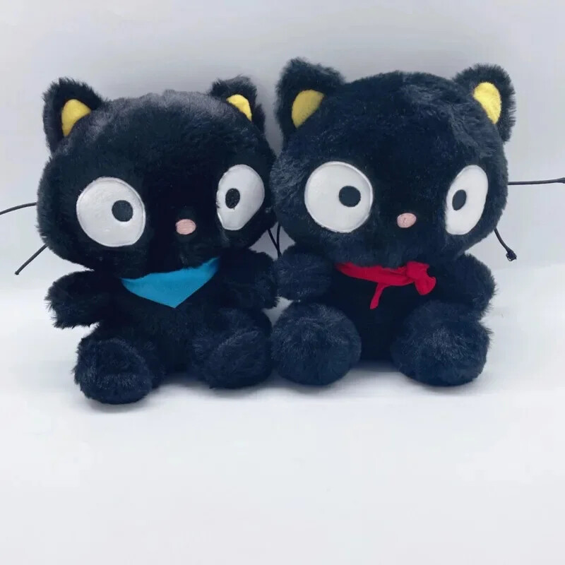 25cm Chococat Plush Ghibli Black Jiji Cat Doll Kawaii Black Cat Doll ...