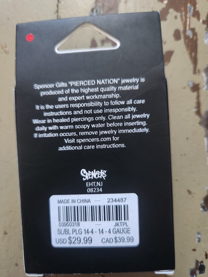 Pierced Nation 14g-4g Plug Taper Kit Stretching 316L | eBay