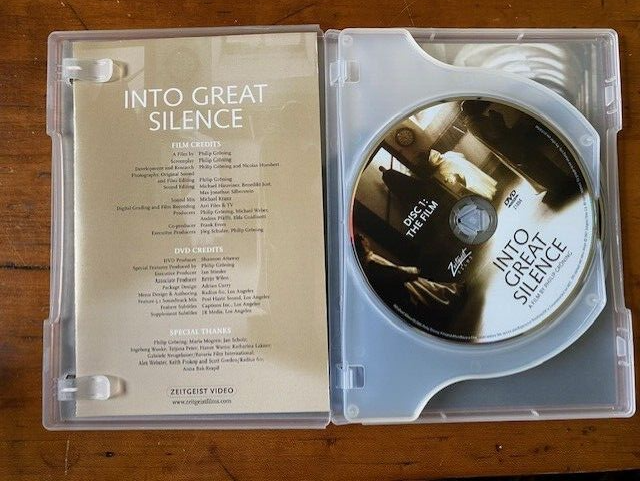 INTO GREAT SILENCE - Rare DVD - Inside the Famed Carthusian Monastery ...