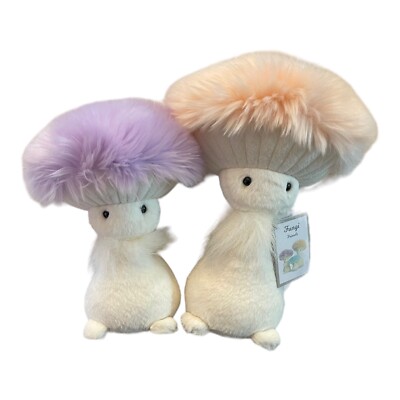 Fungi Friends Soft Mushroom Purple and Pink Stuffed Plush Toy Rare | eBay