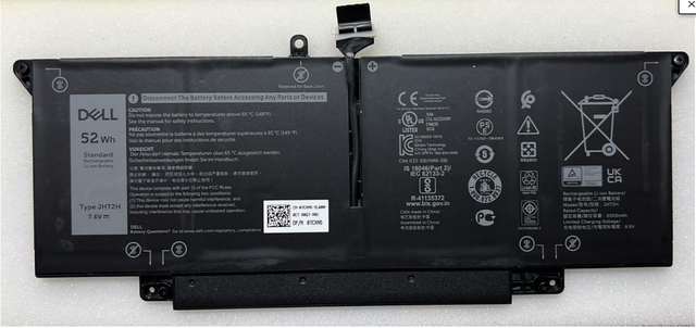 GENUINE DELL LATITUDE 7310 7410 52WH BATTERY 7CXN6 07CXN6 for sale ...