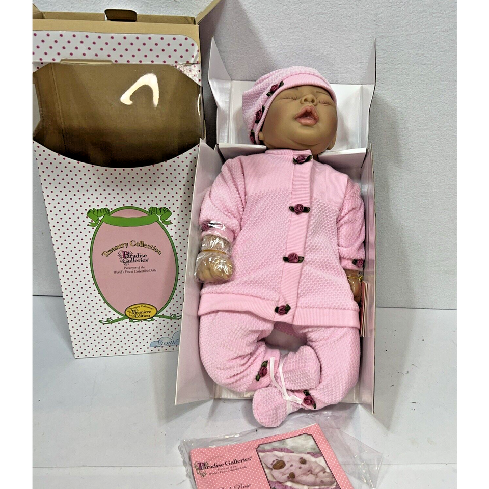 Kymberli Durden Pink Rose Newborn Baby Doll 19' Paradise Galleries ...