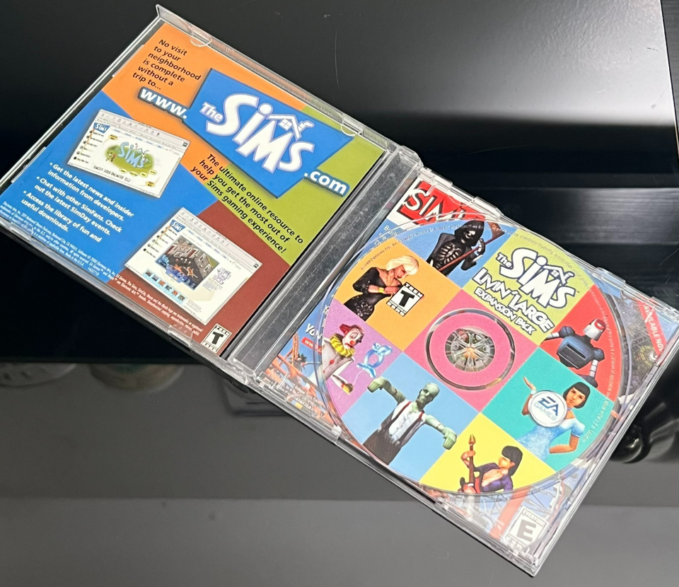 The Sims: Livin' Large Expansion Pack CD-Rom [EA Games, 2000] + Install ...