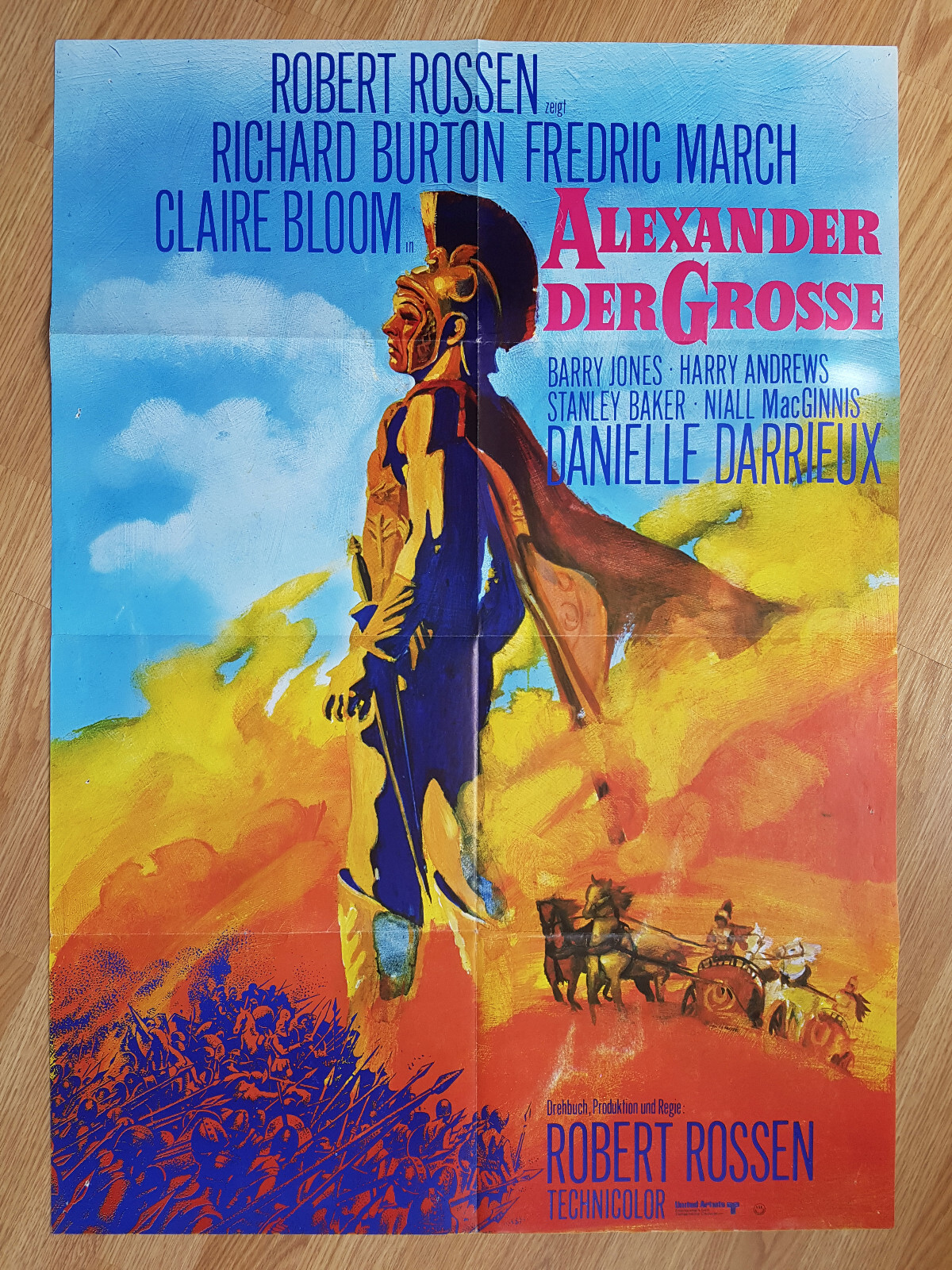 ALEXANDER THE GREAT scarce german 1-sheet poster RICHARD BURTON Robert Rossen | eBay