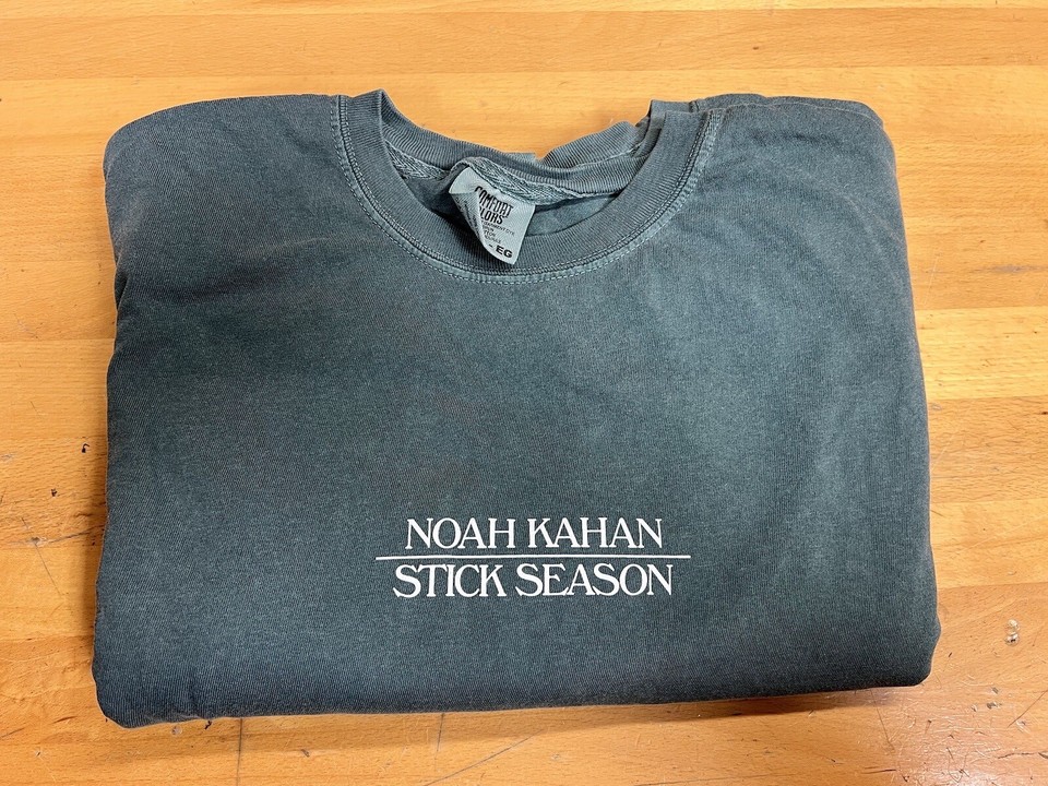 Noah Kahan Stick Season Tee Official Merch New N Ver Worn Medium | eBay