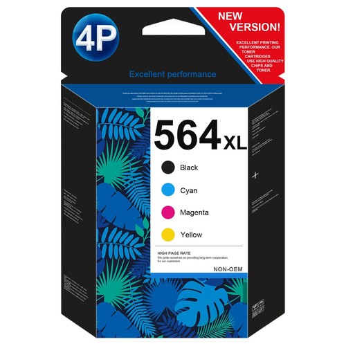 564XL High Yield Replacement for HP 564 XL Ink Cartridge DeskJet 3520 ...