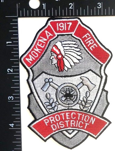 MOKENA FIRE PROTECTION DISTRICT PATCH (FD-6 ILLINOIS | eBay