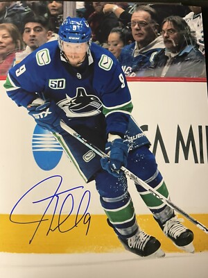 JT MILLER SIGNED VANCOUVER CANUCKS AUTOGRAPHED 11X14 PHOTO COA | eBay