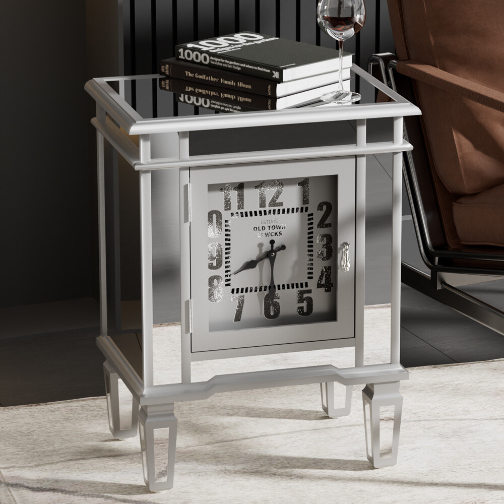 Vintage Clock End Table Vintage Beauties In Booth MCB. This Owl Clock