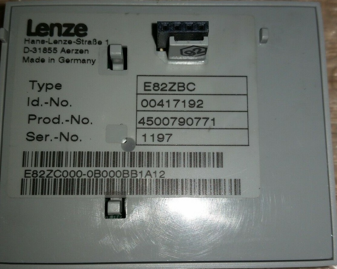Lenze BEDIENMODUL KEYPAD E82ZBC | eBay.de