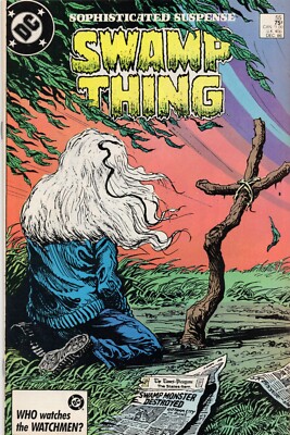 DC Comic Book Swamp Thing #55 Sophisticated Suspense Dec 1986 Grade VF+ ...
