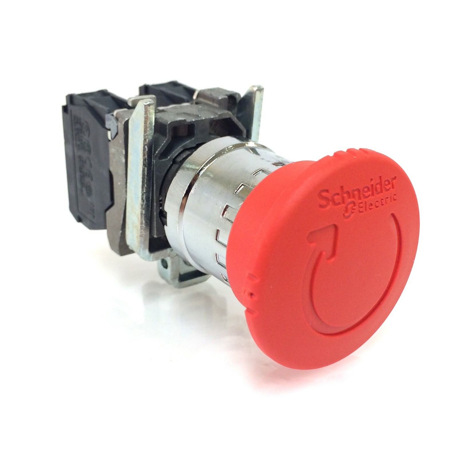 Emergency Stop switch XB4BS8445 Schneider Red NO/NC (ZB4BS844+ZB4BZ105 ...