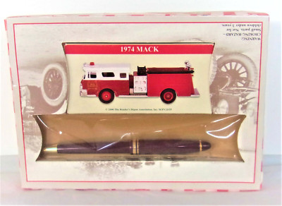 1974 Mack Fire Engine / Pen 2000 Readers Digest Thank You Gift | eBay