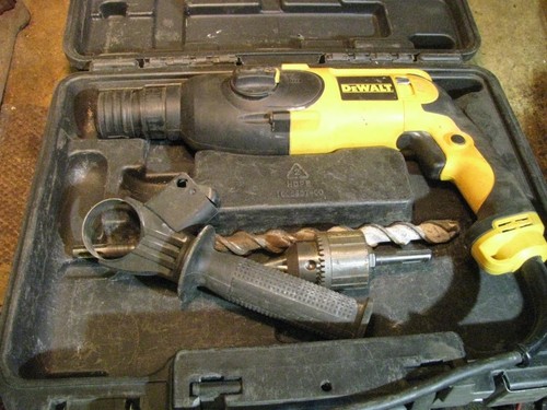 Dewalt D25012 SDS Plus Hammer Drill with Bits Chuck Adapter Case | eBay