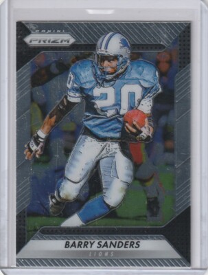 BARRY SANDERS Detroit Lions 2016 Panini Prizm #165 Base Card /Quantity ...