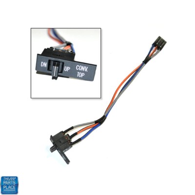 1970 Cadillac DeVille Convertible Top Switch | CV1684D | GM # 1496316 ...