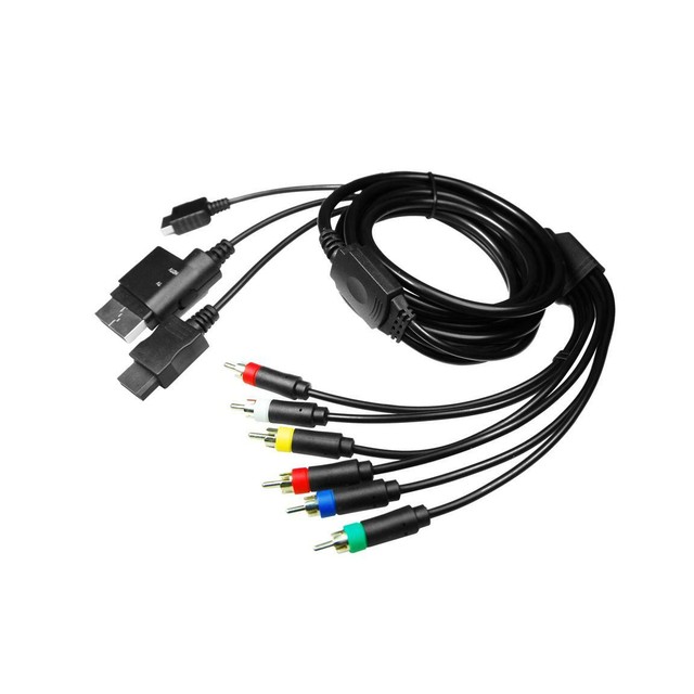 GameStop HD Component Audio & Video Cable for Ps2 Ps3 Xbox 360 ...