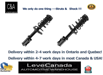 2004-06 Toyota - Camry (2) REAR Complete Struts & Coil Springs Excl. SE ...