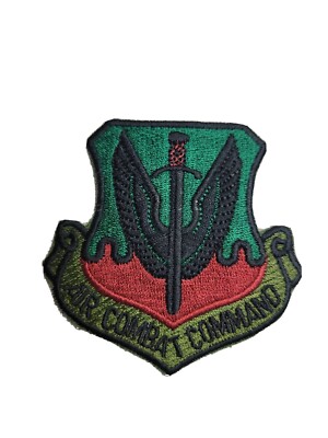 USAF Air Force Air Combat Command ACC Insignia Badge Patch Subdued V 1 ...