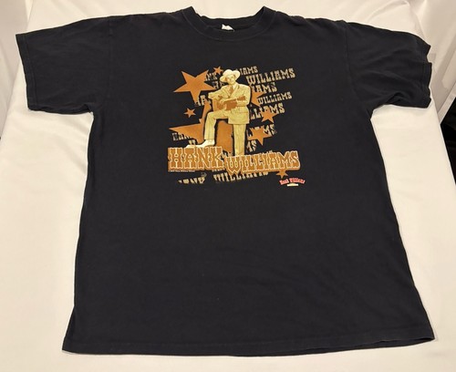 VTG Hank Williams Sr. Country Western Folk Singer Music Shirt (Large ...