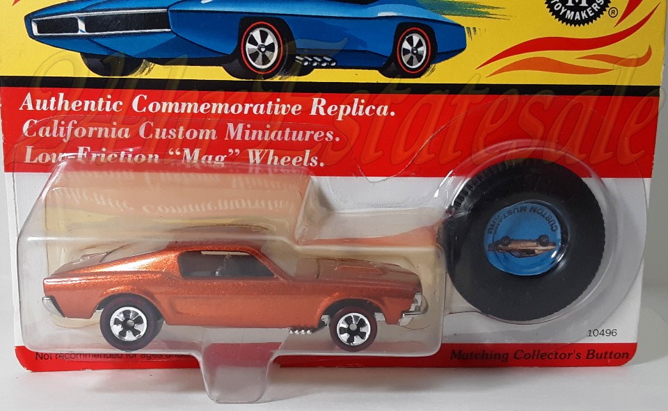 HOT WHEELS VINTAGE 25th Annniversary BRONZE OPEN HOOD CUSTOM MUSTANG +3 ...