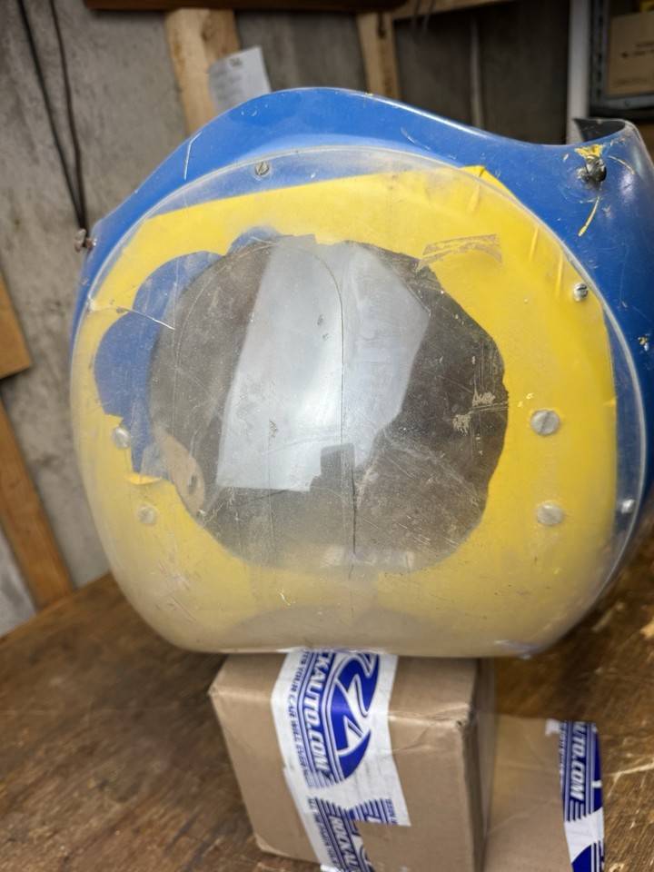Motorcycle Fairing Half Shell Cafe Racer Classic VINTAGE Yamaha Honda ...